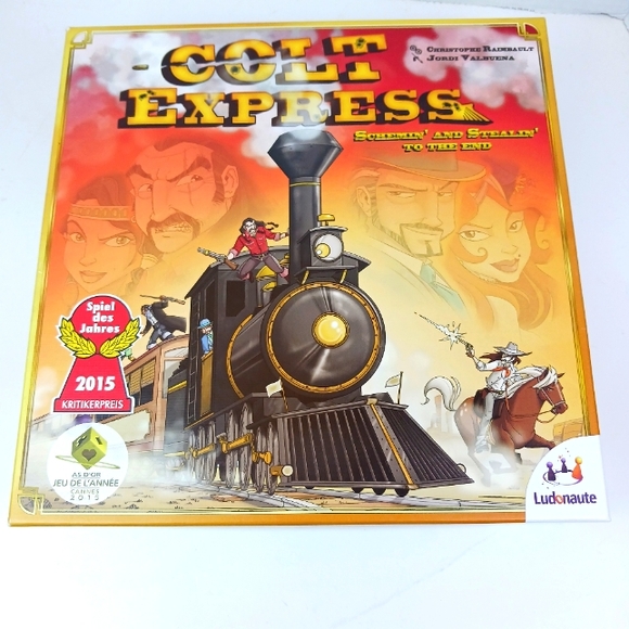 ludonaute | Toys | Colt Express 3d Train Robbery Board Game Complete ...